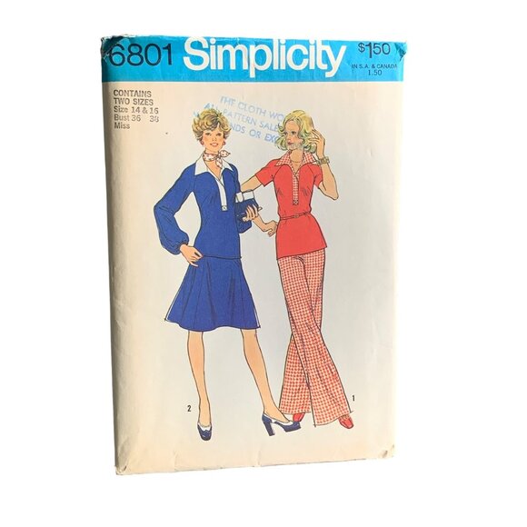 Simplicity | Other | Vintage Simplicity 68 Pattern Misses Dress Jacket ...